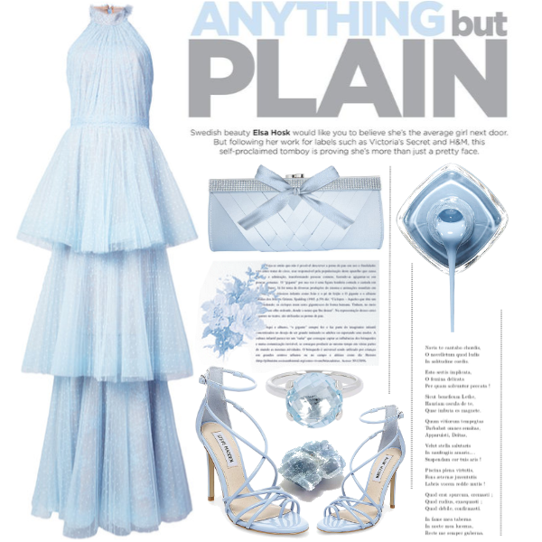 Baby Blue is Anything But Plain - Fashion look - URSTYLE