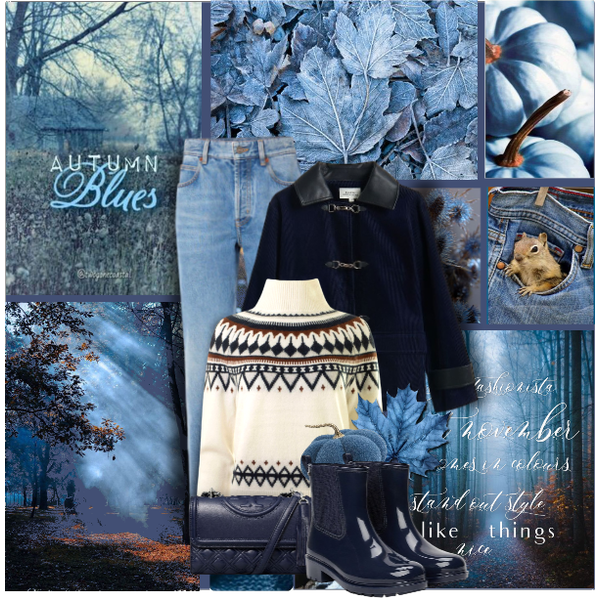 Autumn Blues - Fashion look - URSTYLE