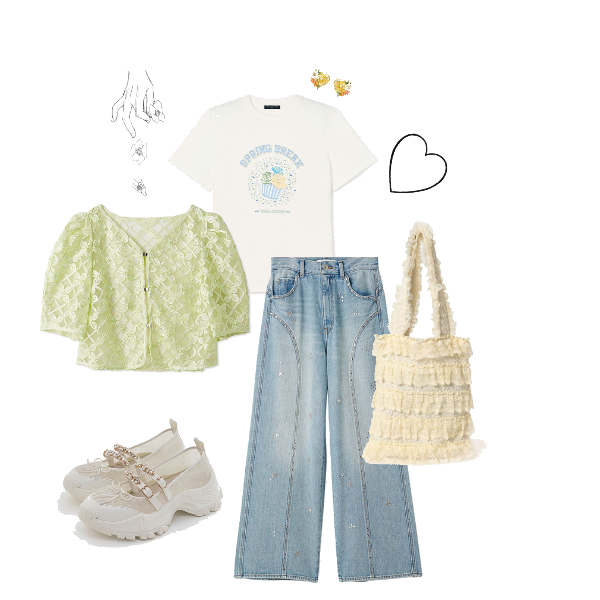 pop pop - Fashion look - URSTYLE