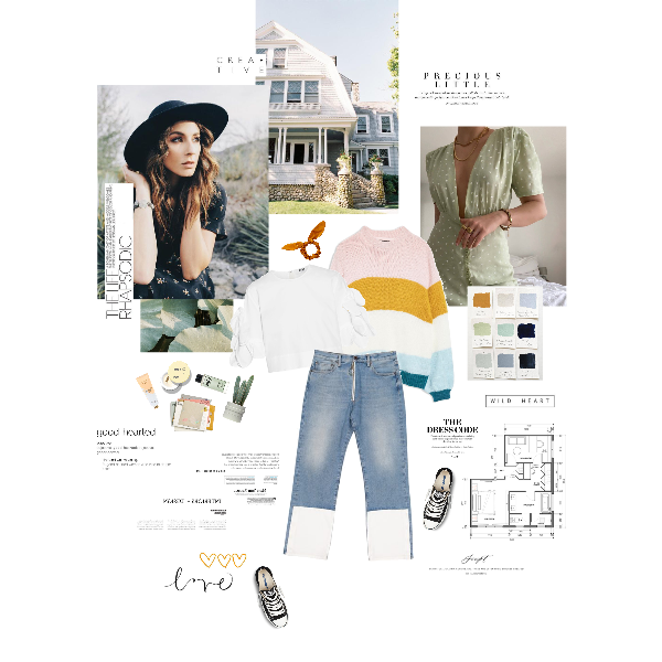Turn yourself around to the sun. - Fashion look - URSTYLE