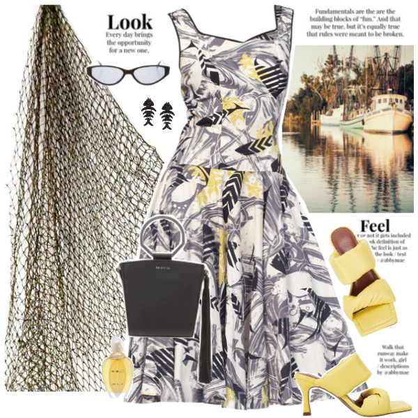 Inspired by fish - Fashion look - URSTYLE
