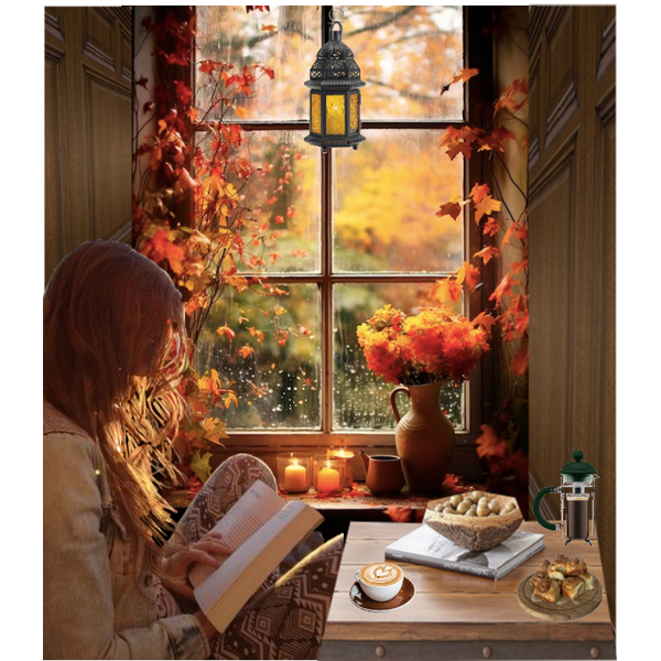 Autumn window art - Fashion look - URSTYLE