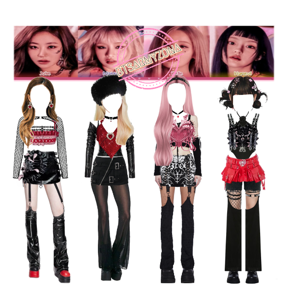 [KISS OF LIFE] MIDAS TOUCH PERFORMANCE INSPIRED OUTFIT SET - Fashion ...