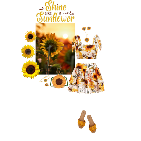 Turn your face to the sun like a sunflower and the shadows fall behind ...