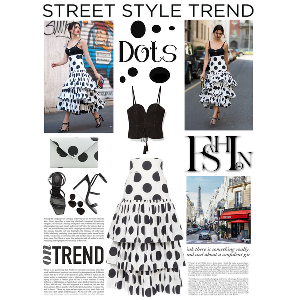 POLKA DOTS STREET STYLE - Fashion look - URSTYLE