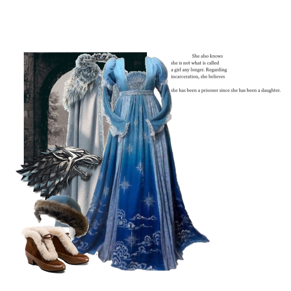 Daughter of Winterfell, Lyarra Stark - Fashion look - URSTYLE