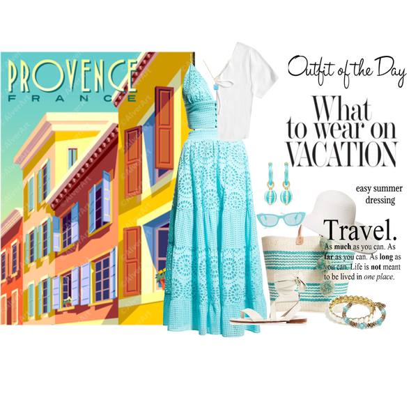 Trip to Provence - Fashion look - URSTYLE