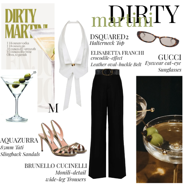 Inspired by COCKTAILS 1. - DIRTY MARTINI - Fashion look - URSTYLE
