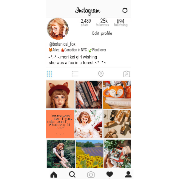 Arlee instagram @botanical_fox - Fashion look - URSTYLE