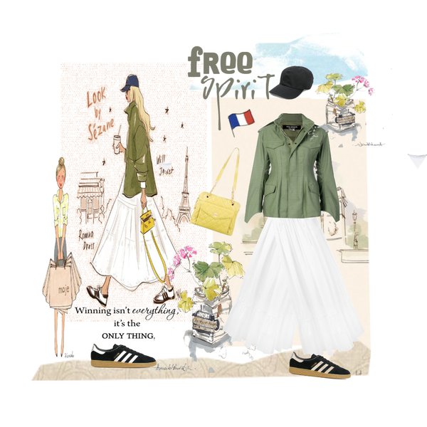 Free spirit - Fashion look - URSTYLE