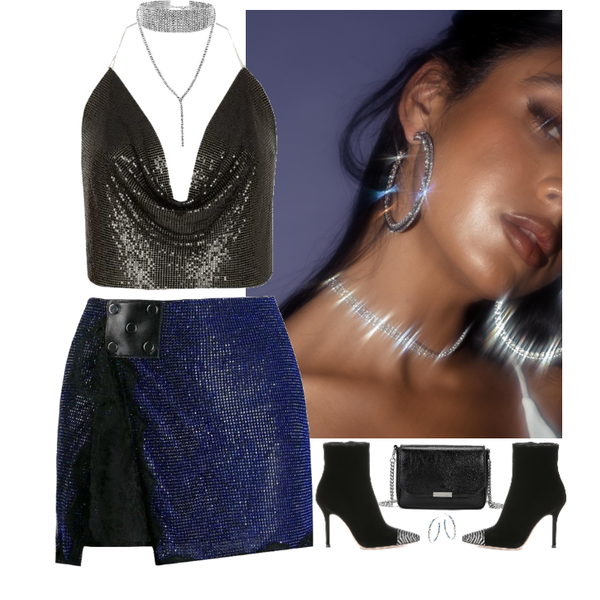 Going Clubbing in Sequins - Fashion look - URSTYLE