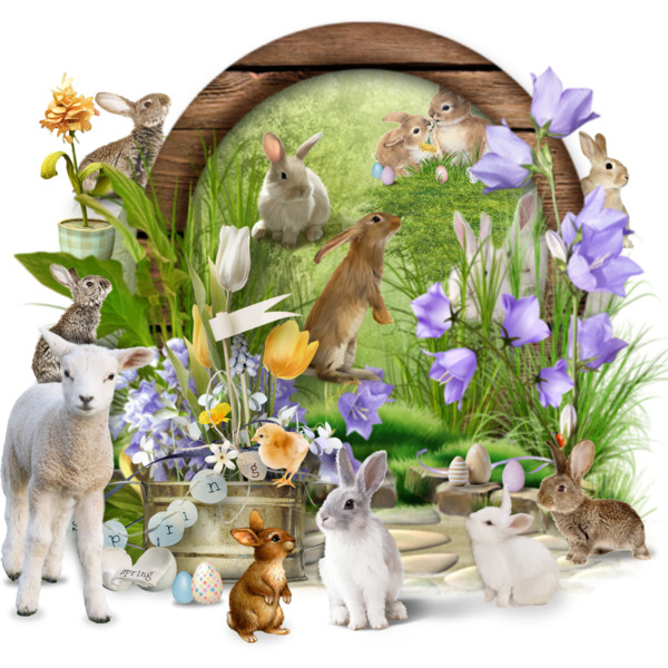 Spot the Rabbit! - Fashion look - URSTYLE