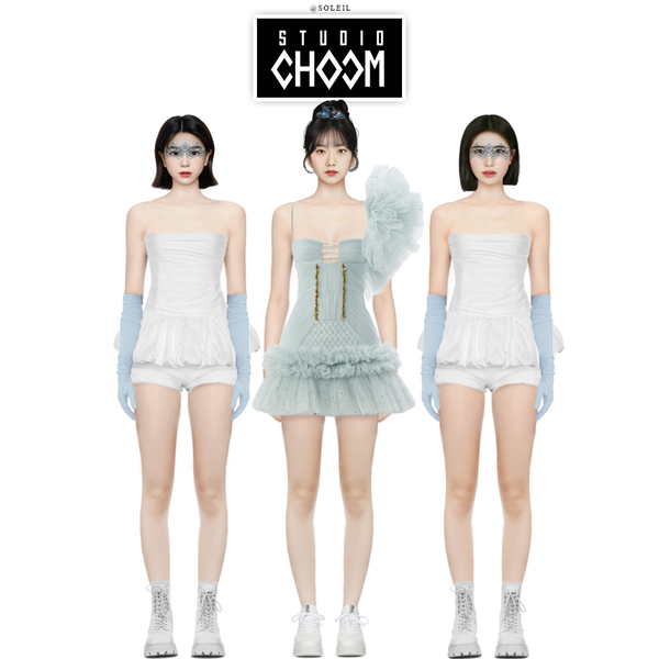 𝗦𝗢𝗟𝗘𝗜𝗟 | '꽃 (Flower)' Studio Choom Performance - Fashion look - URSTYLE