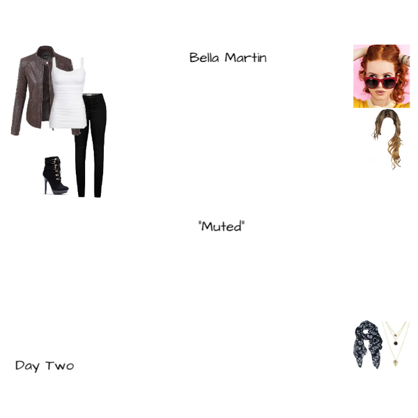 Bella Martin Worlds Colliding (Teen Wolf) 4.03 "Muted" - Fashion look ...
