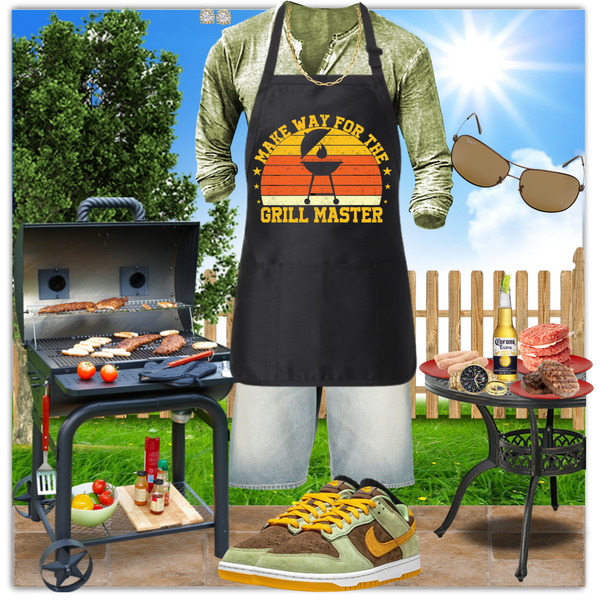 Backyard Grilling Style - Fashion look - URSTYLE
