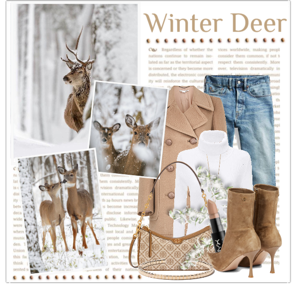 Winter Deer - Fashion look - URSTYLE
