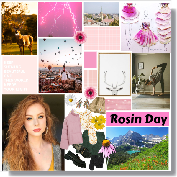 Faceclaim: Rosin Day (Simons friend) - Fashion look - URSTYLE