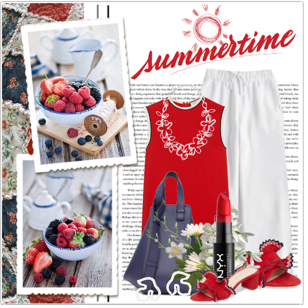 Summertime and Berries - Fashion look - URSTYLE