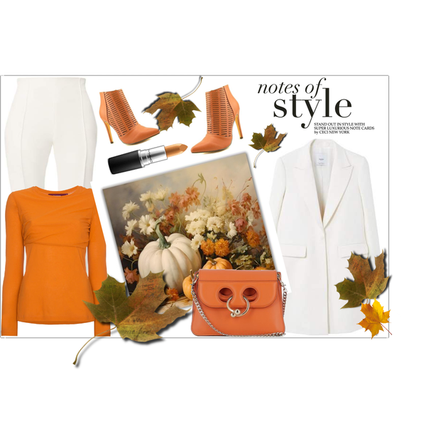 Spiced Up in Winter White - Fashion look - URSTYLE