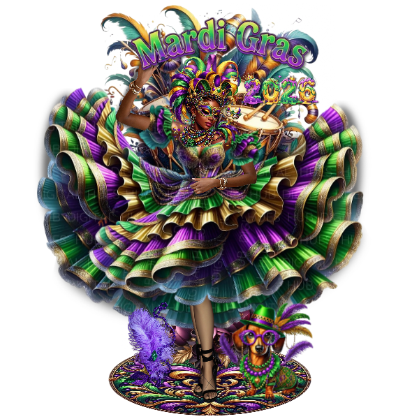 9️⃣ Come to the Mardi Gras Celebrations! - Fashion look - URSTYLE