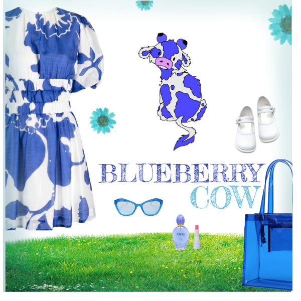 BLUEBERRY COW - Fashion look - URSTYLE