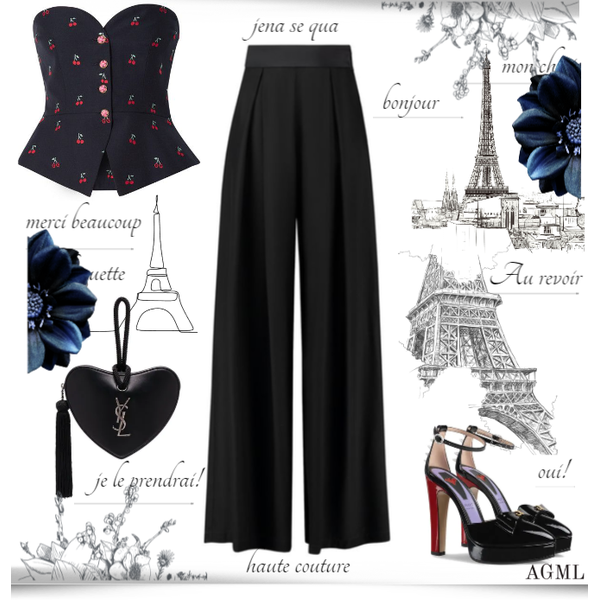 Paris at Midnight - Fashion look - URSTYLE