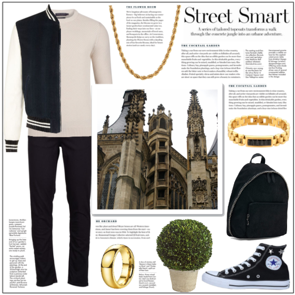 🏆 Varcity Jacket Menswear - Fashion look - URSTYLE