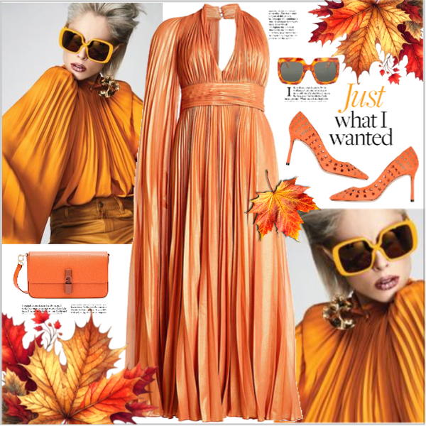 ORANGE INSPIRED FASHION LOOK - Fashion look - URSTYLE