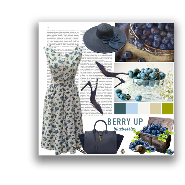 Blueberries - Fashion look - URSTYLE
