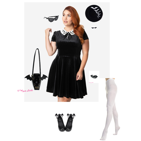 velvet bat - Fashion look - URSTYLE