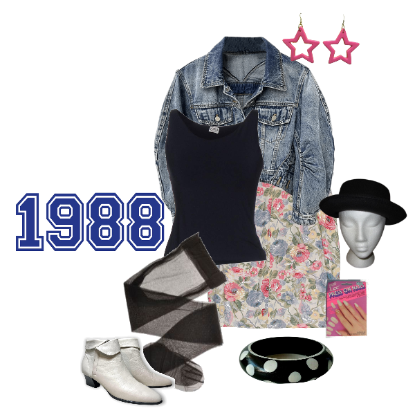 1988 girl - Fashion look - URSTYLE