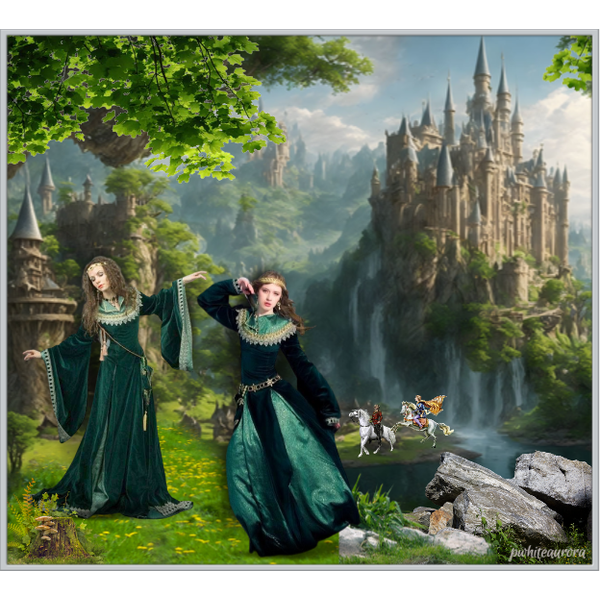 Celtic Princesses Awaiting Their Princes - Fashion look - URSTYLE