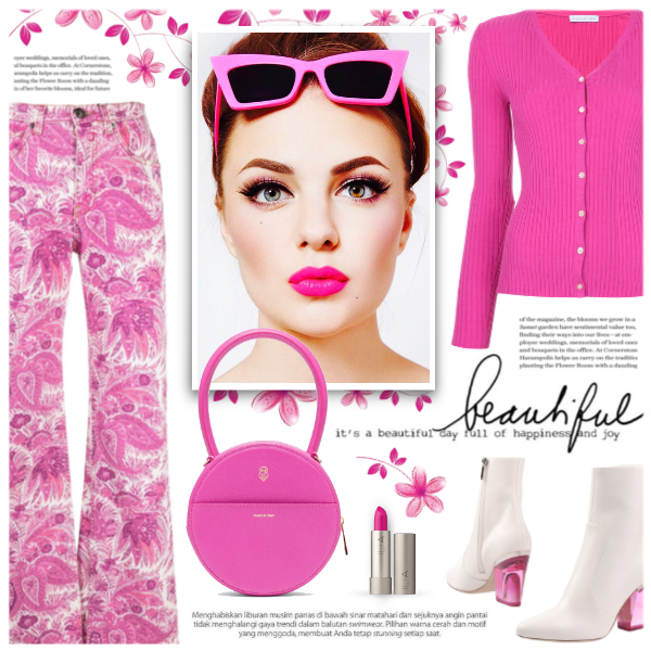 Pantone Fucshia Pink - Fashion look - URSTYLE