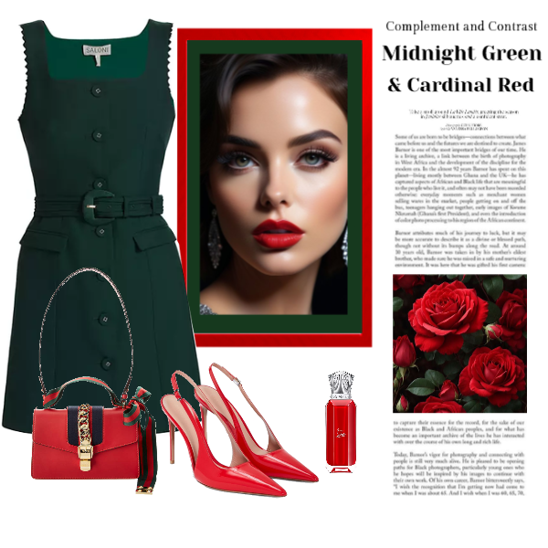 Complement and Contrast - Fashion look - URSTYLE