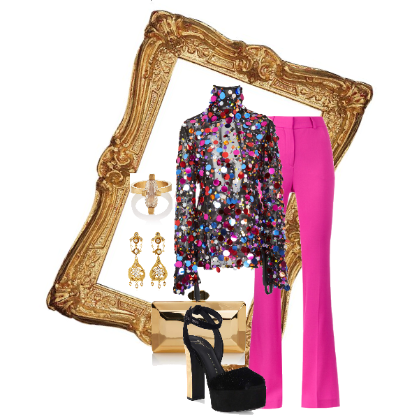 GOLDEN OUTFIT - Fashion look - URSTYLE