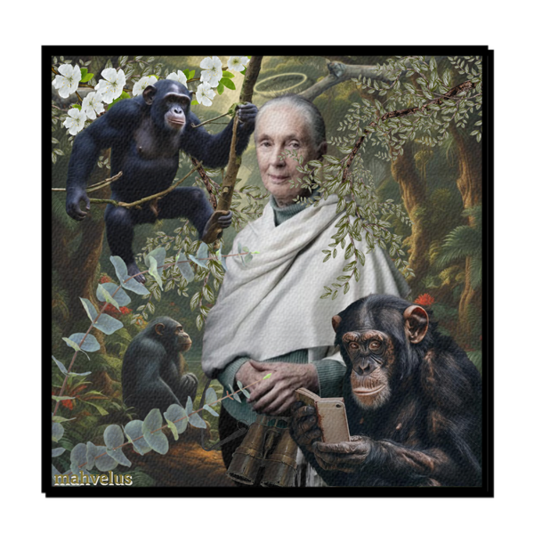 Being Jane Goodall and David Graybeard: If it's not magical, it ain't ...