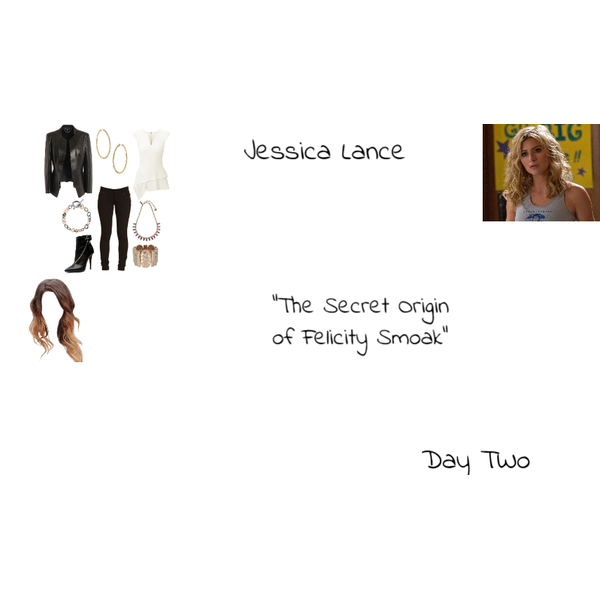 Jessica Lance Sapphire Arrow 3.05 "The Secret Origin of Felicity Smoak ...