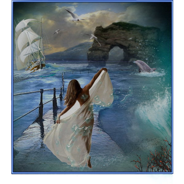 My Love, The Ocean - Fashion look - URSTYLE