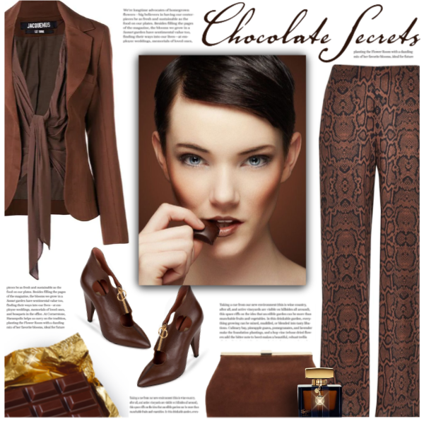 Chocolate - Fashion look - URSTYLE