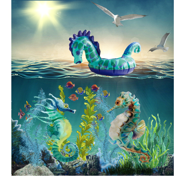 Lovely seahorses - Fashion look - URSTYLE
