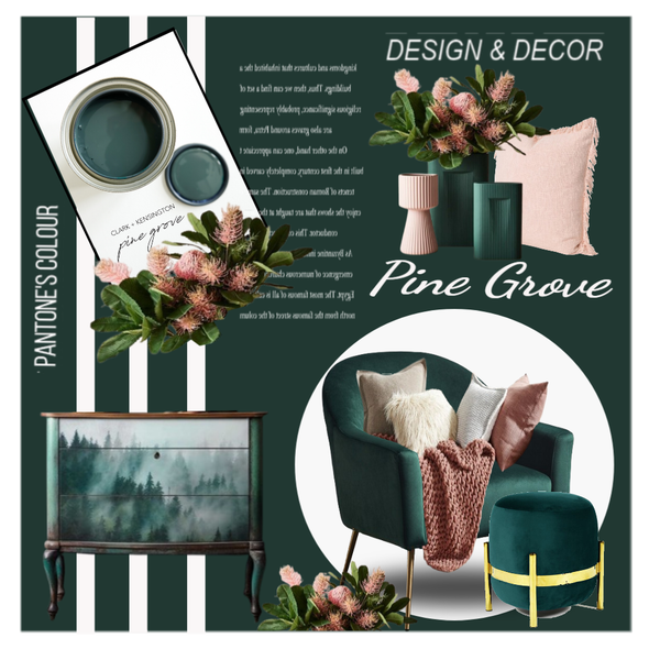 Pine Grove Green Colour Inspiration - Fashion look - URSTYLE