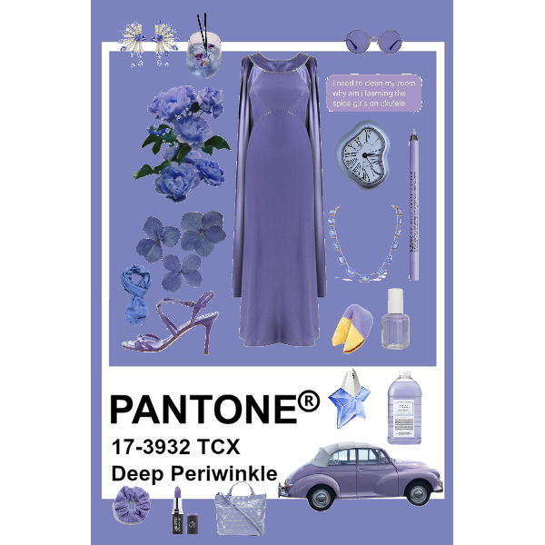 Monochrome : Deep Periwinkle - Fashion look - URSTYLE