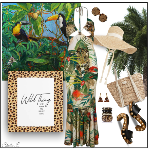 Tropical Wild Thing - Fashion look - URSTYLE