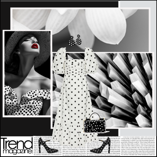 🏆BLACK AND WHITE - Fashion look - URSTYLE