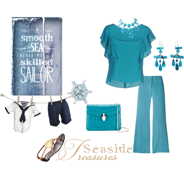 Turquoise - Fashion look - URSTYLE