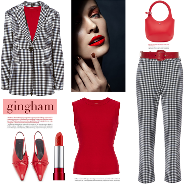 gingham-matching-sets - Fashion look - URSTYLE