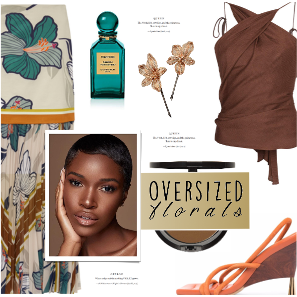 Oversized Florals - Fashion look - URSTYLE