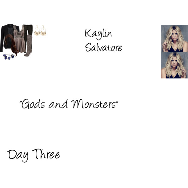 Kaylin Salvatore Worlds Colliding (The Vampire Diaries) 7.22 "Gods and ...